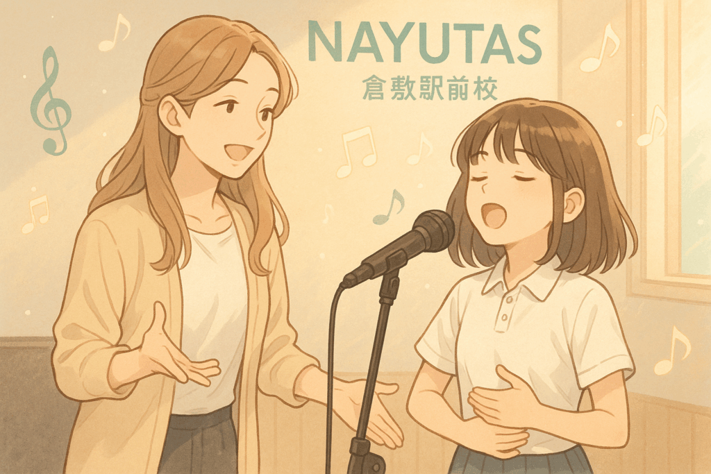 喉じゃなく体で歌うってどういうこと？🫁🎤 – ボイトレならNAYUTAS（ナユタス）